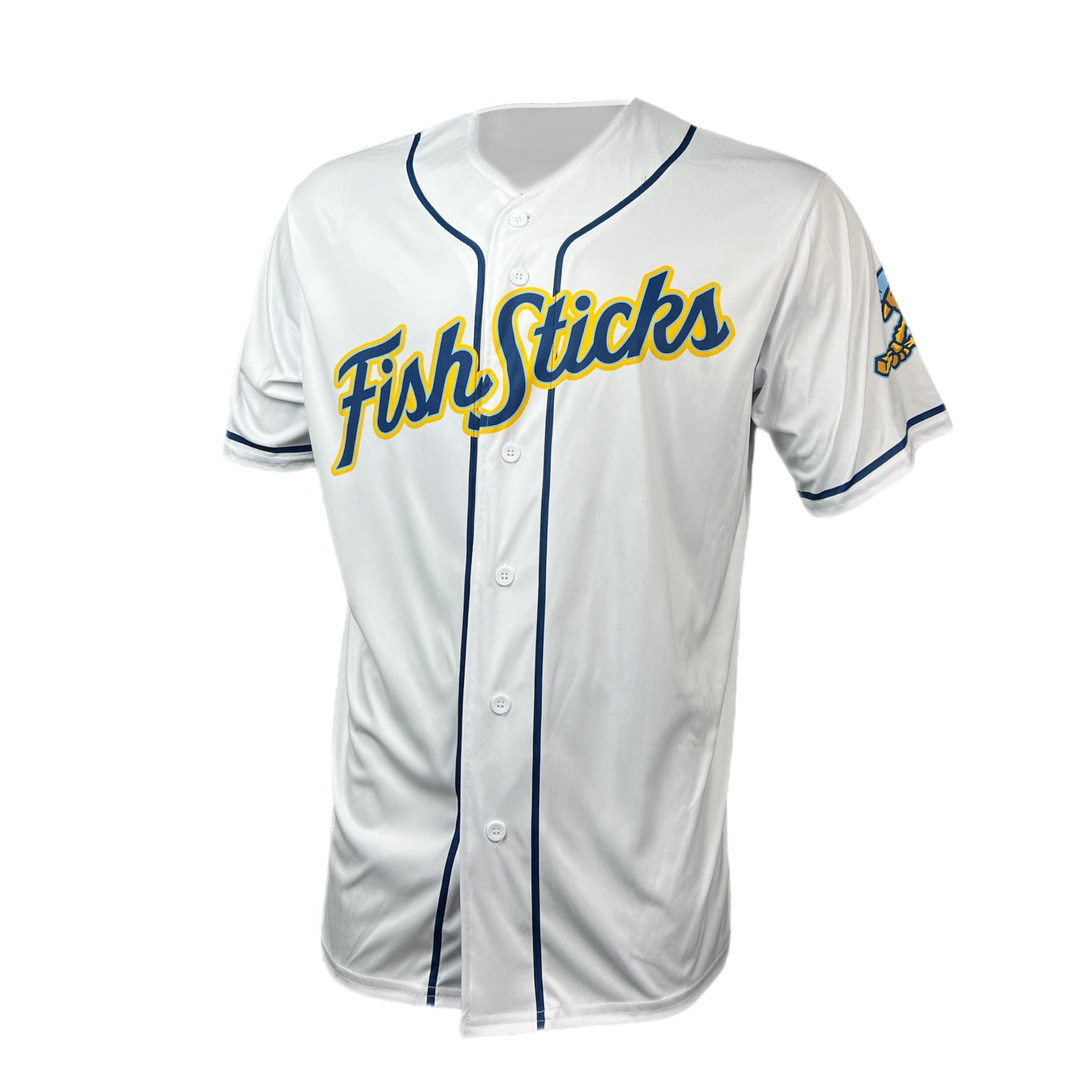 Fish Sticks White On Field Jersey – Fish Sticks Team Store